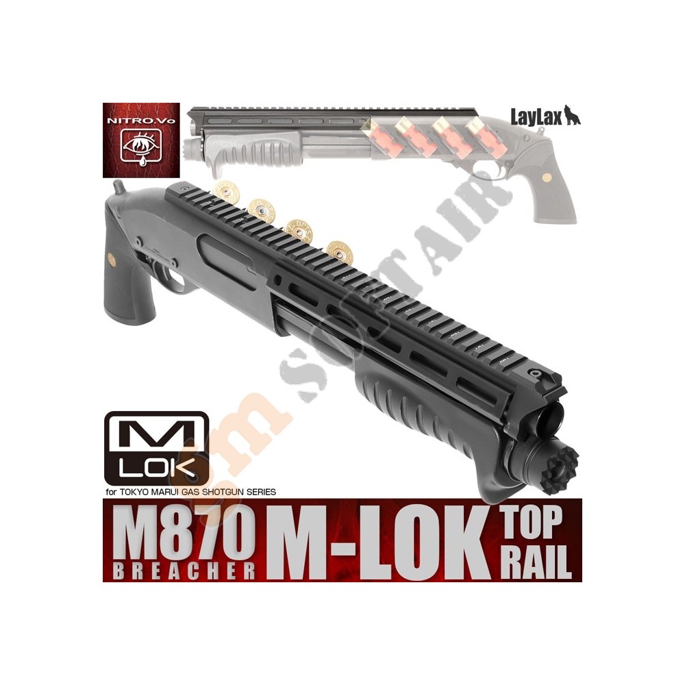 Handguard M-Lok NITRO.Vo per M870 Breacher (169969 LAYLAX) - Gm SoftAir Srl