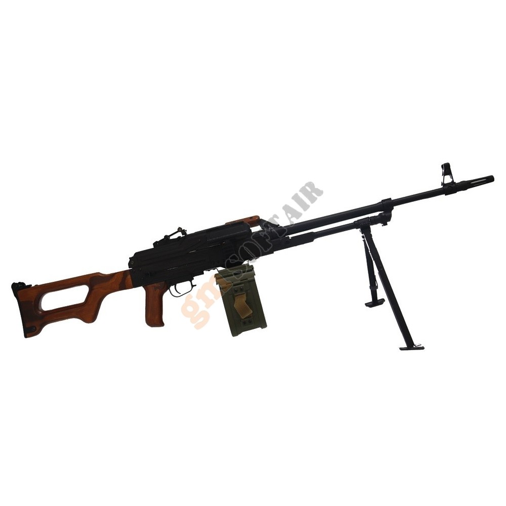 AK-PKM Machinegun WOOD A&K - Gm SoftAir Srl