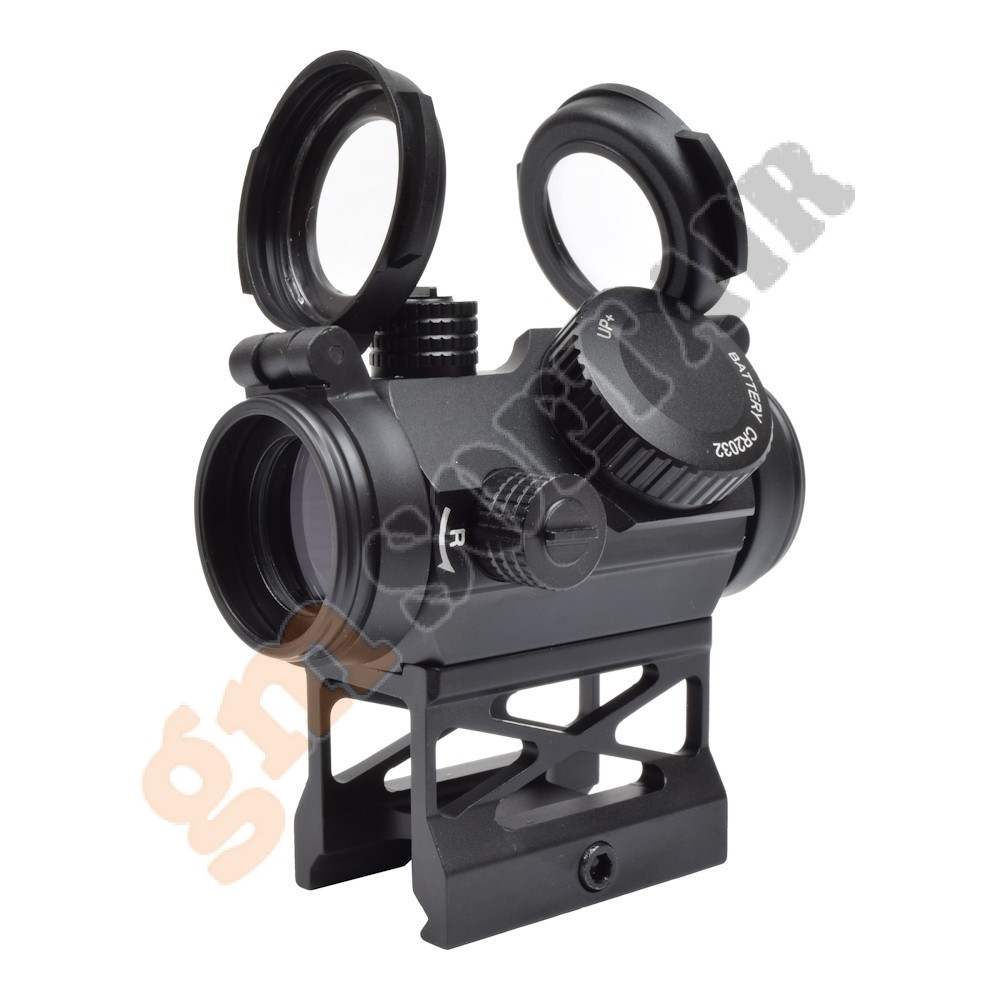 Red Dot with 1'' Riser Black (JS-BD01) - Gm SoftAir Srl